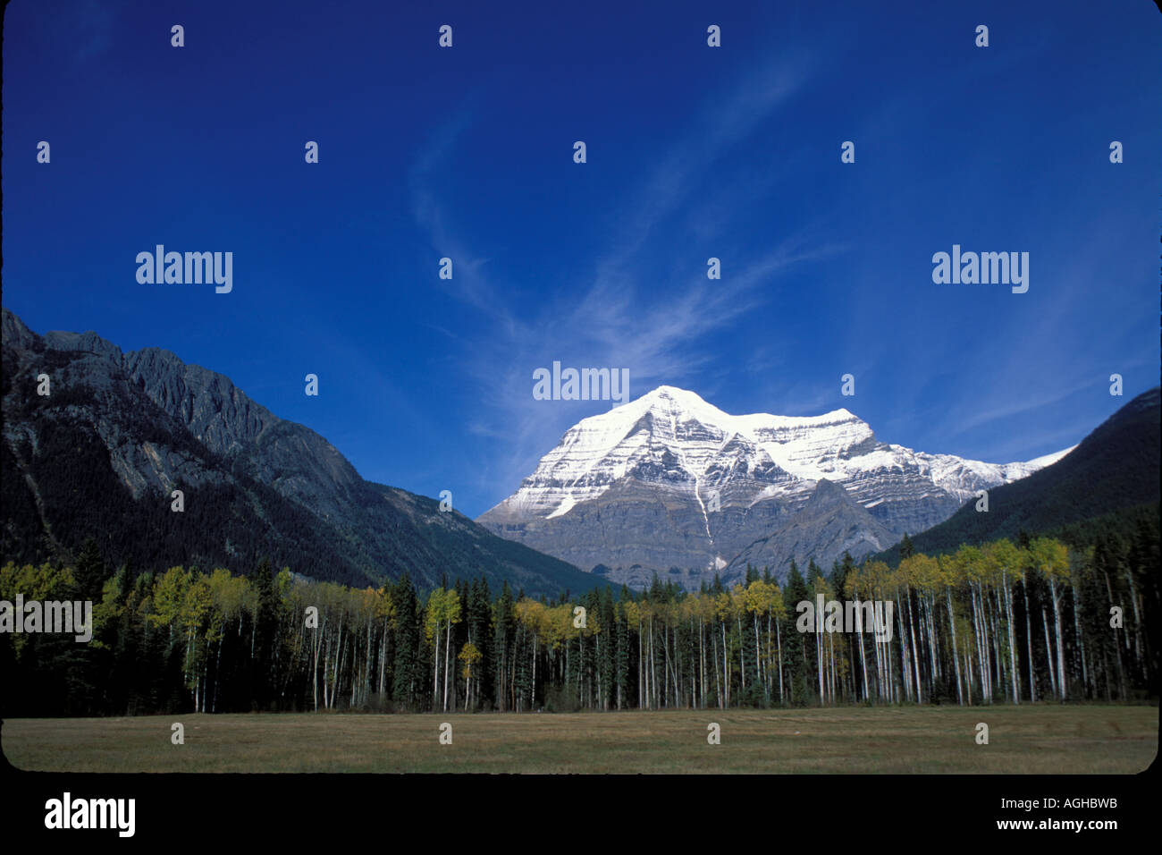 Canada British Columbia Mount Robson Provincial Park Mt Robson highest ...