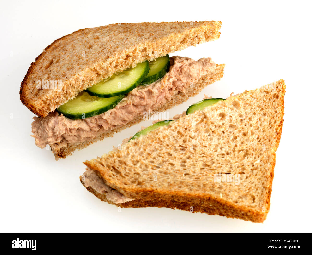 Tuna and Mayo Sandwich Stock Photo - Alamy