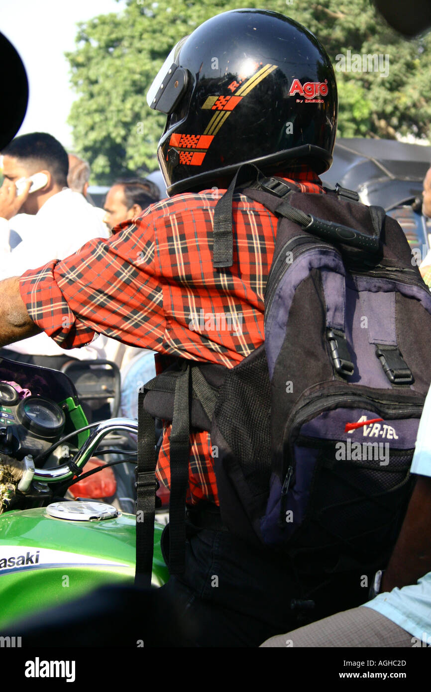 Man carrying motorcycle helmet hi-res stock photography and images - Alamy