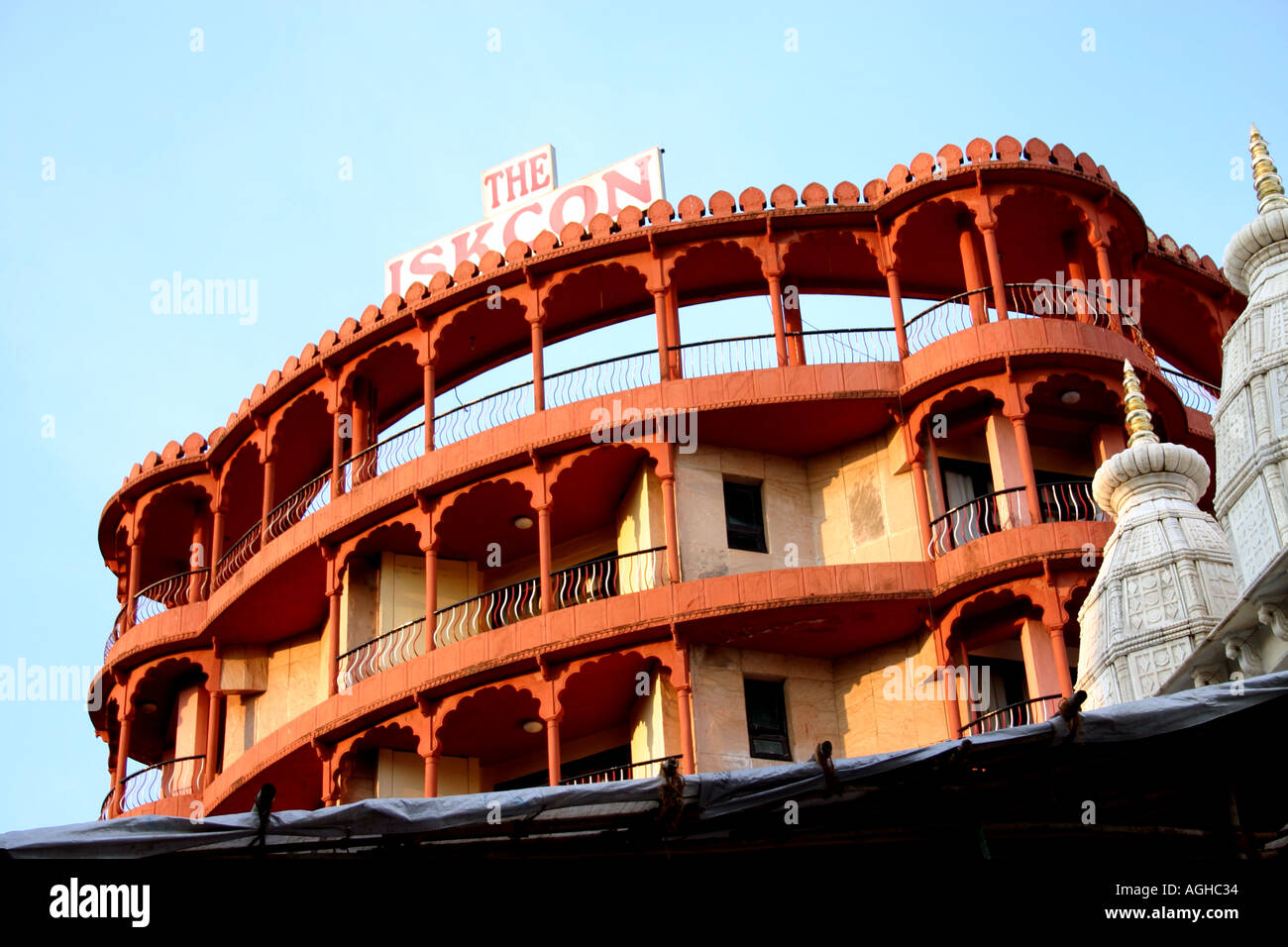 RSC91103 Hotel Iskcon near Hare Rama Hare Krishna temple Juhu Bombay ...