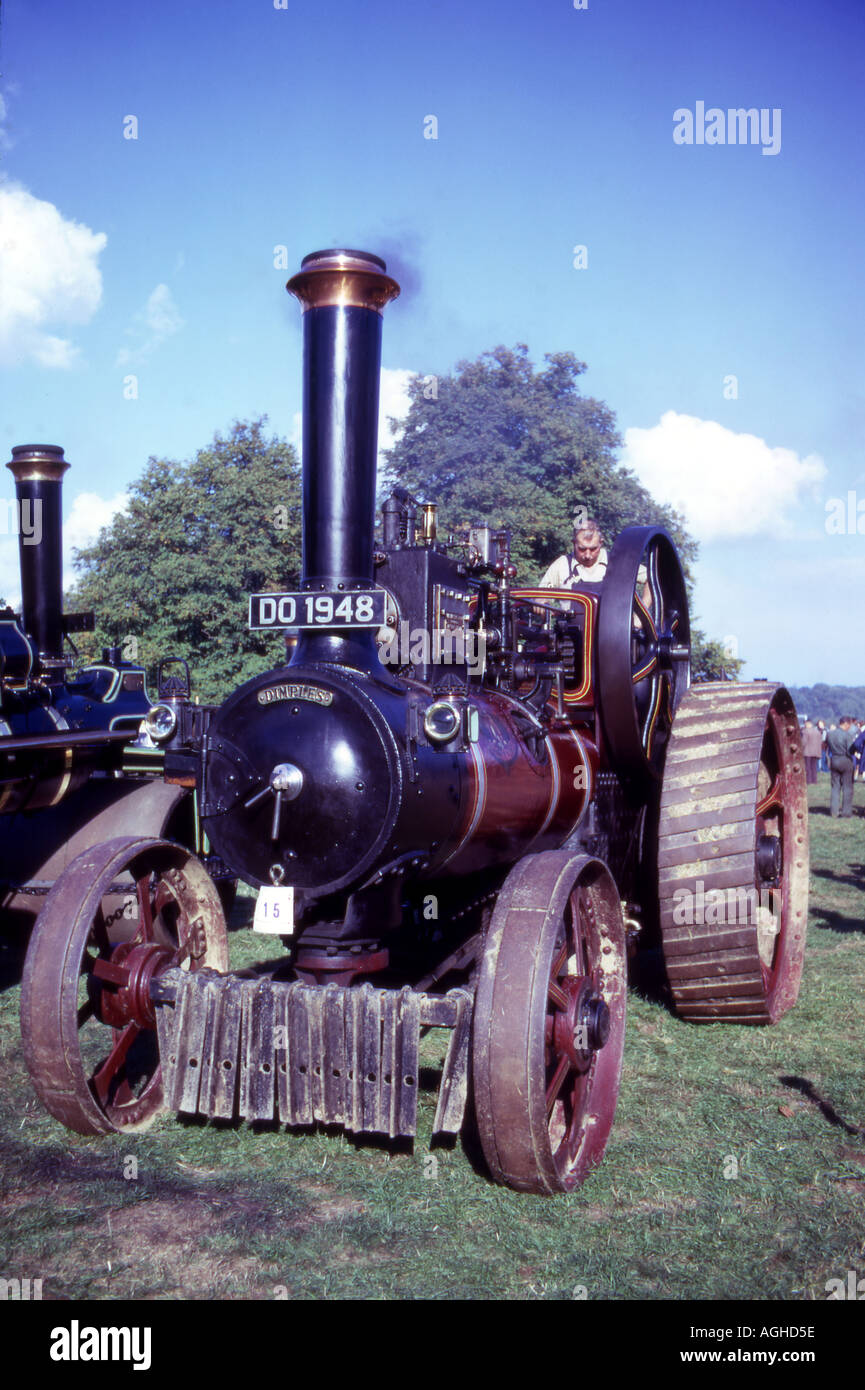 Steam traction engine Stock Photo - Alamy