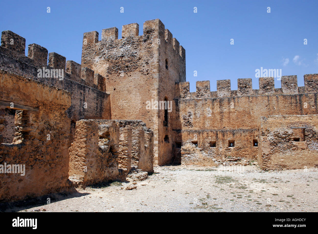 Frangokastello historic coastal fort hi-res stock photography and ...