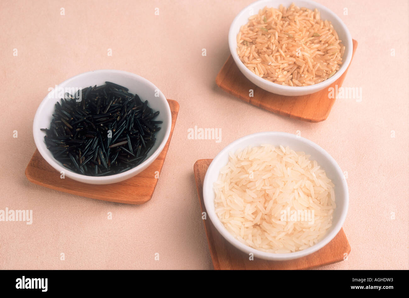 Three Types Of Rice High Resolution Stock Photography and Images - Alamy