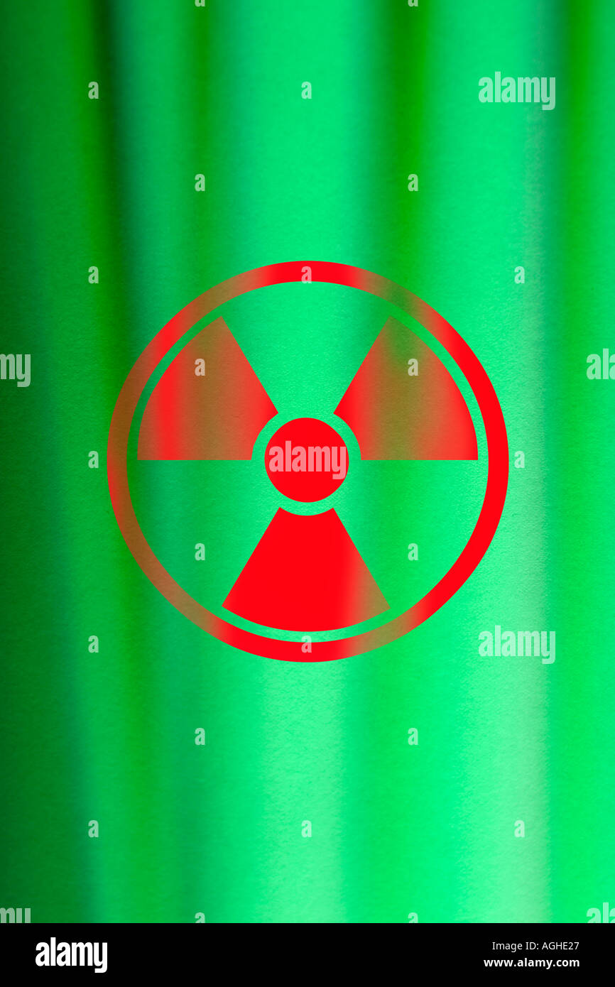 Red Radiation Symbol