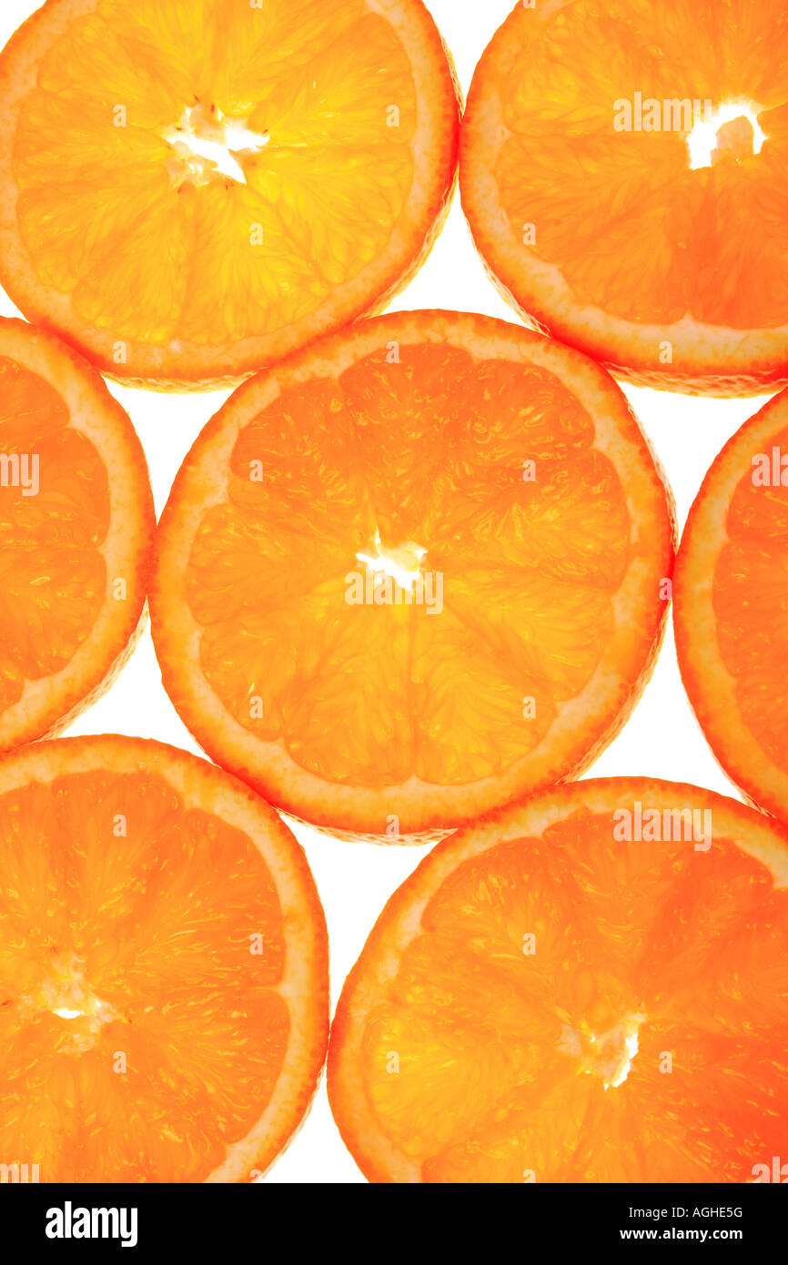 Top view orange fruits Cut Out Stock Images & Pictures - Alamy