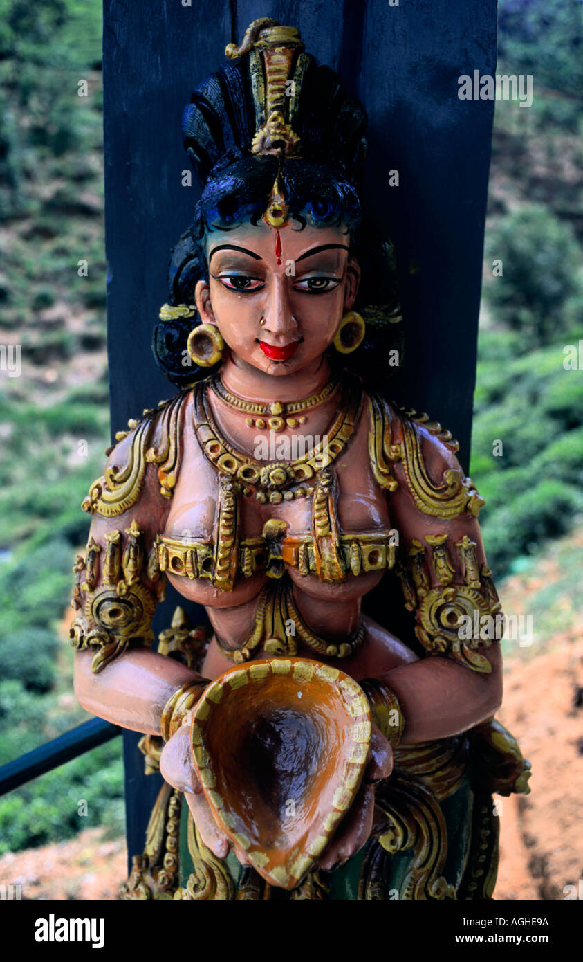 Sri Lanka Hindu god effigy Stock Photo - Alamy