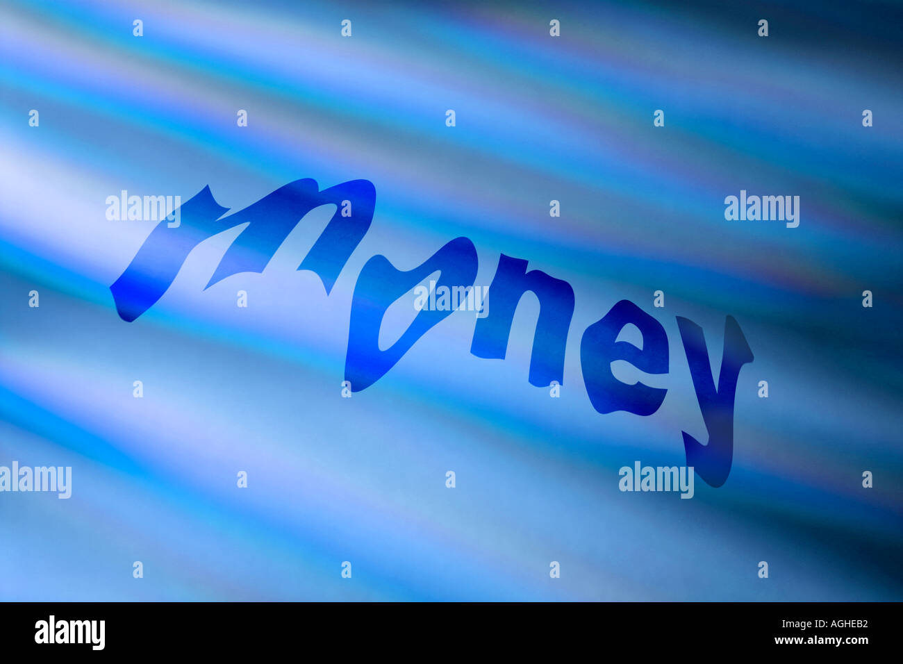 Money on blue background Stock Photo - Alamy