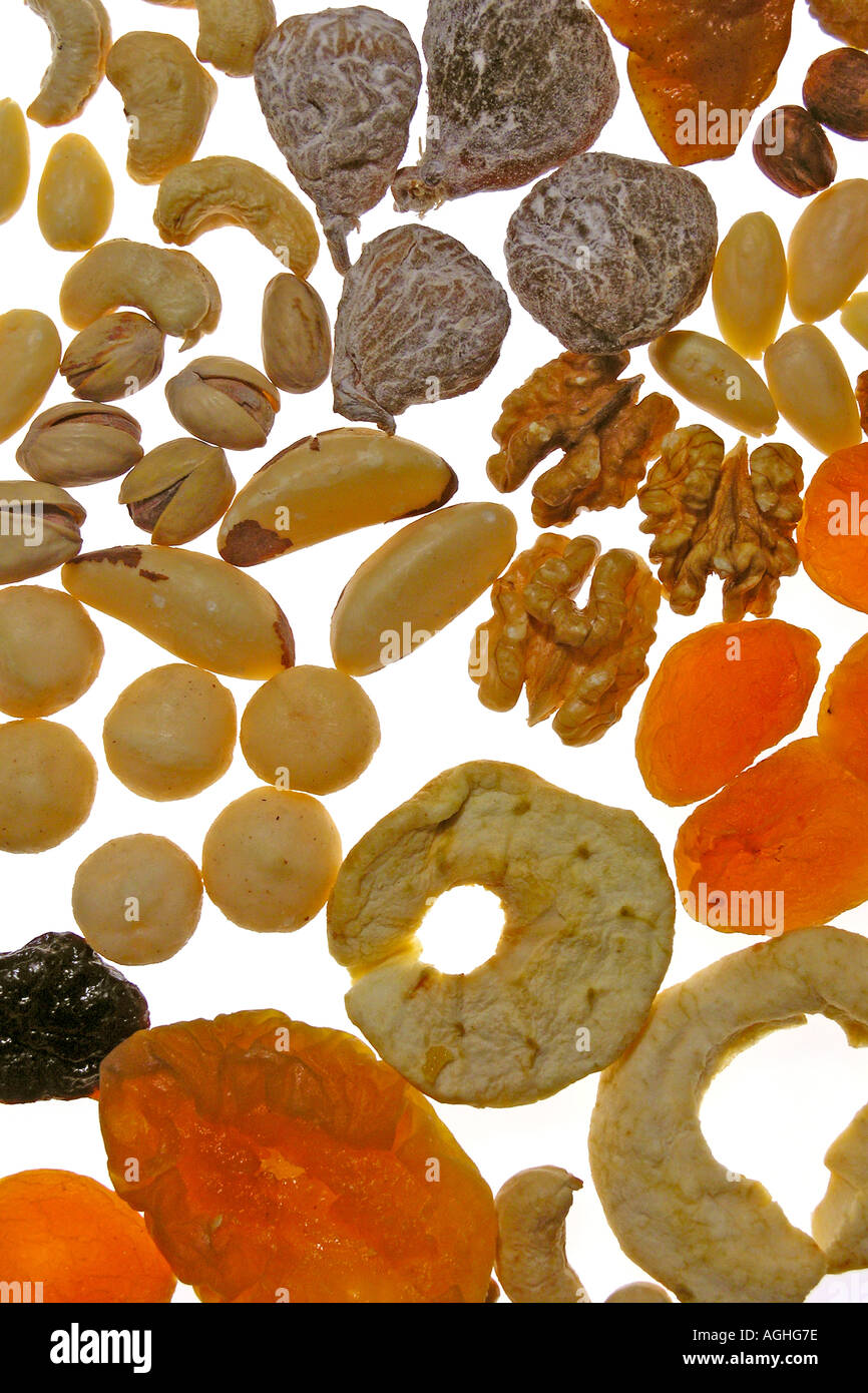Dried apricots and figs and cut out hi-res stock photography and images ...