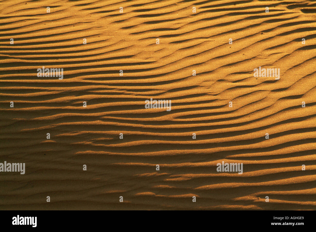 Pattern on sand Stock Photo - Alamy