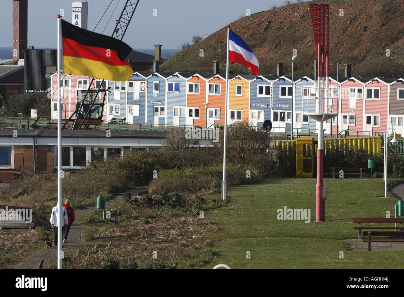 Helgoland flag hi-res stock photography and images - Alamy