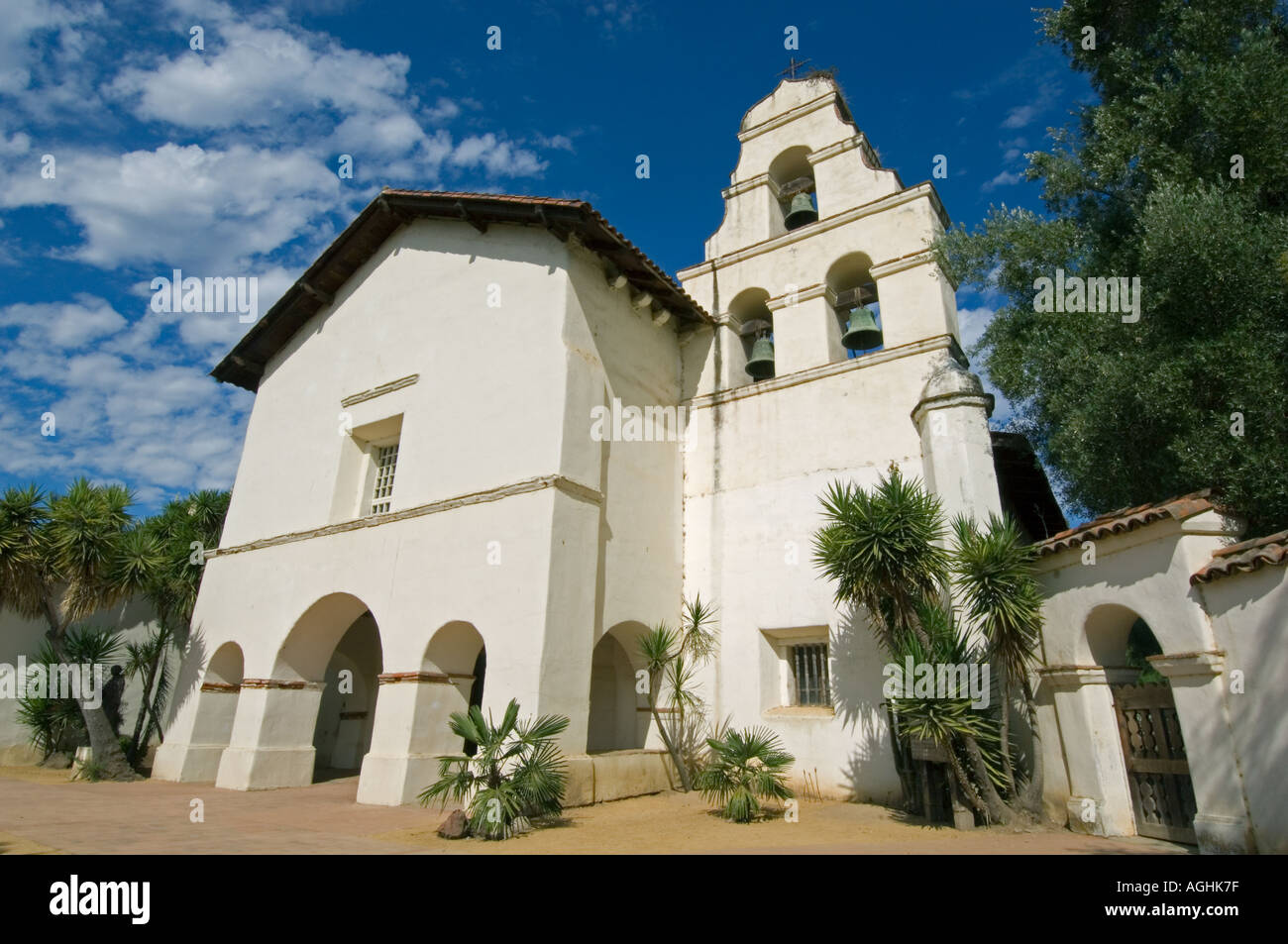 USA CALIFORNIA San Juan Bautista site of Largest Mission built 1797 ...