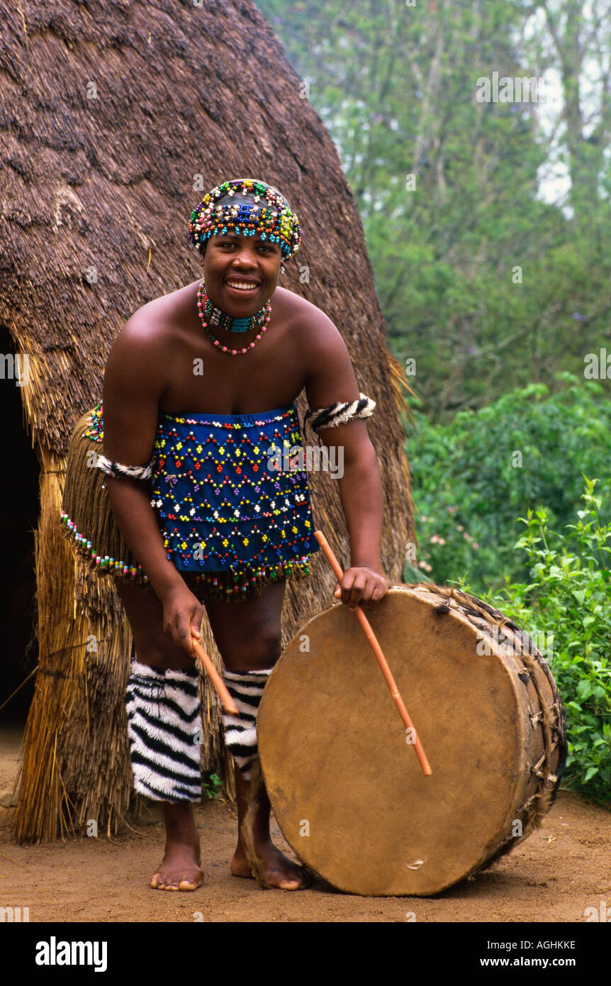 Zulu drum hi-res stock photography and images - Alamy