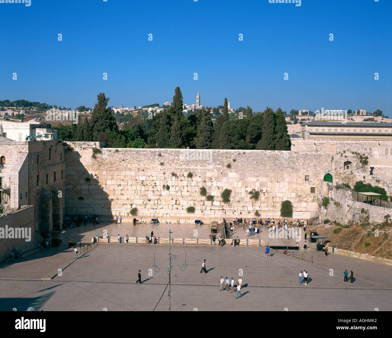 Israel Jerusalem Old City Western Wailing Wall Stock Photo - Alamy