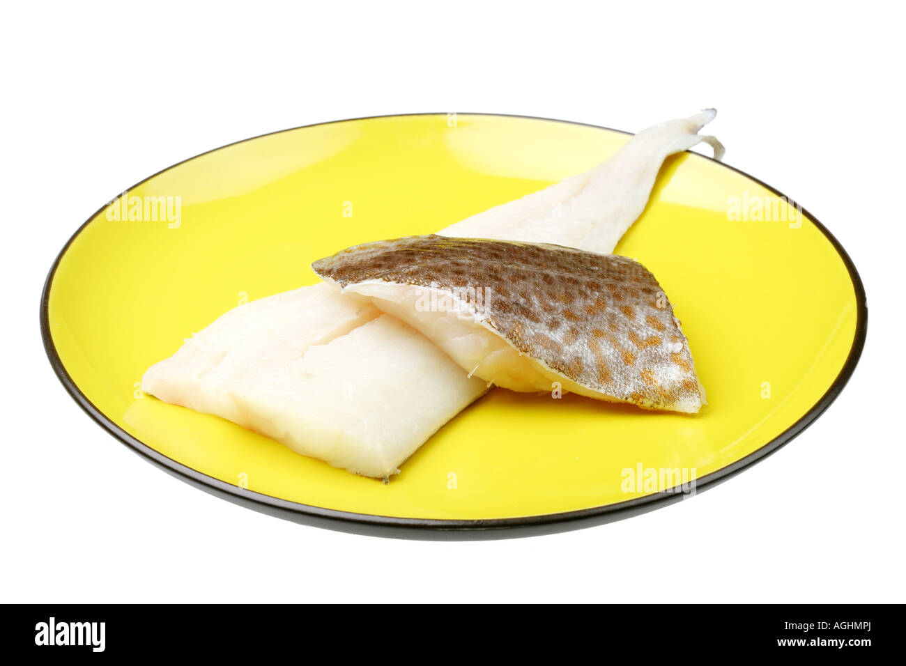 Raw cod fillets Cut Out Stock Images & Pictures - Alamy