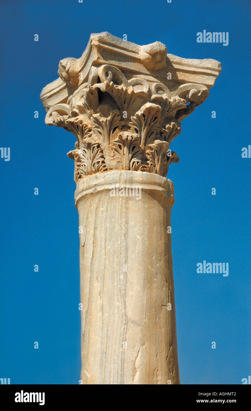 Cyprus Limassol Kourion basilica Curium Stock Photo - Alamy