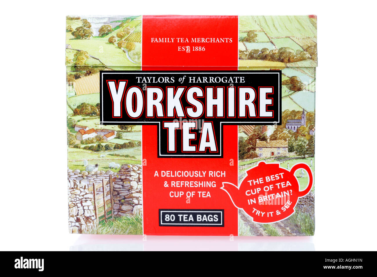 Yorkshire tea tea bags hi-res stock photography and images - Alamy
