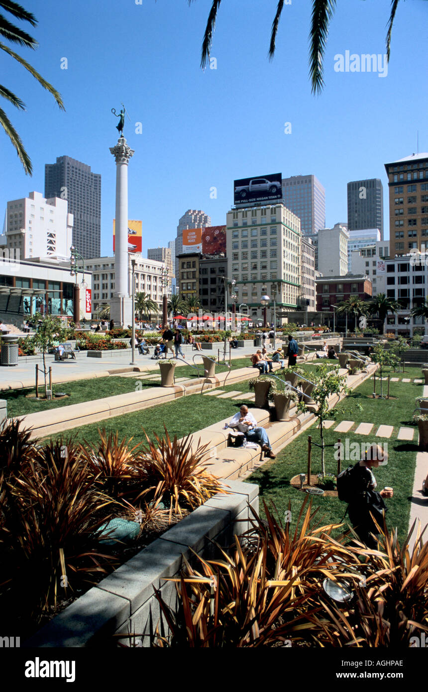 San Francisco, CA, USA, Union Square Stock Photo - Alamy