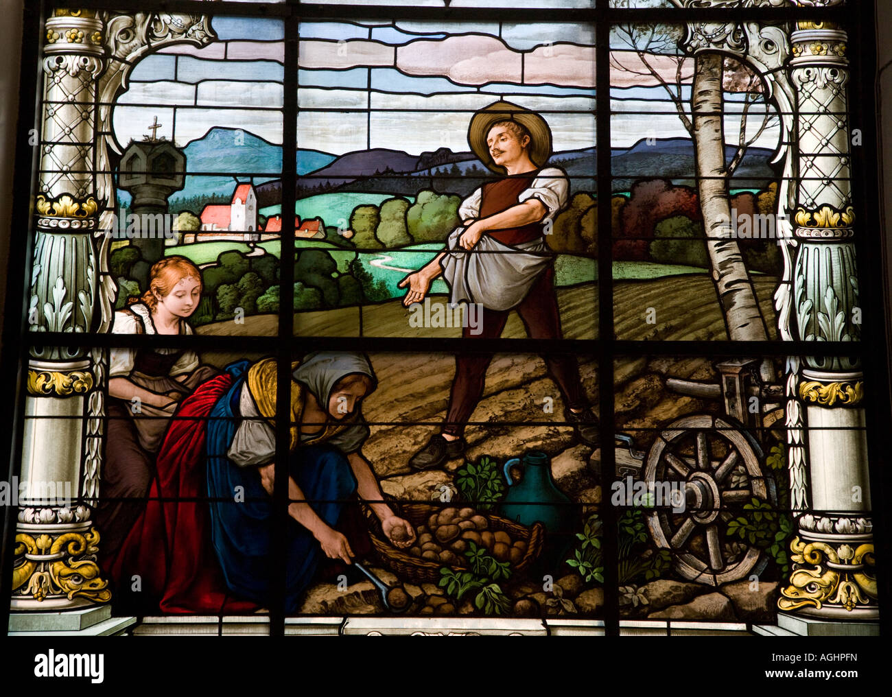 German decorative glass hi-res stock photography and images - Alamy