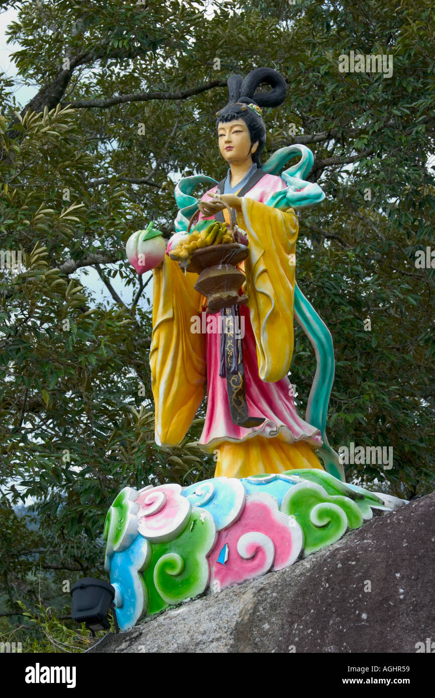statue of chinese maiden Stock Photo - Alamy