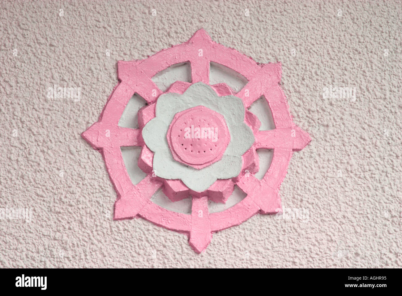 wheel of life symbolizes Buddhist teaching the Four Truths Stock Photo ...
