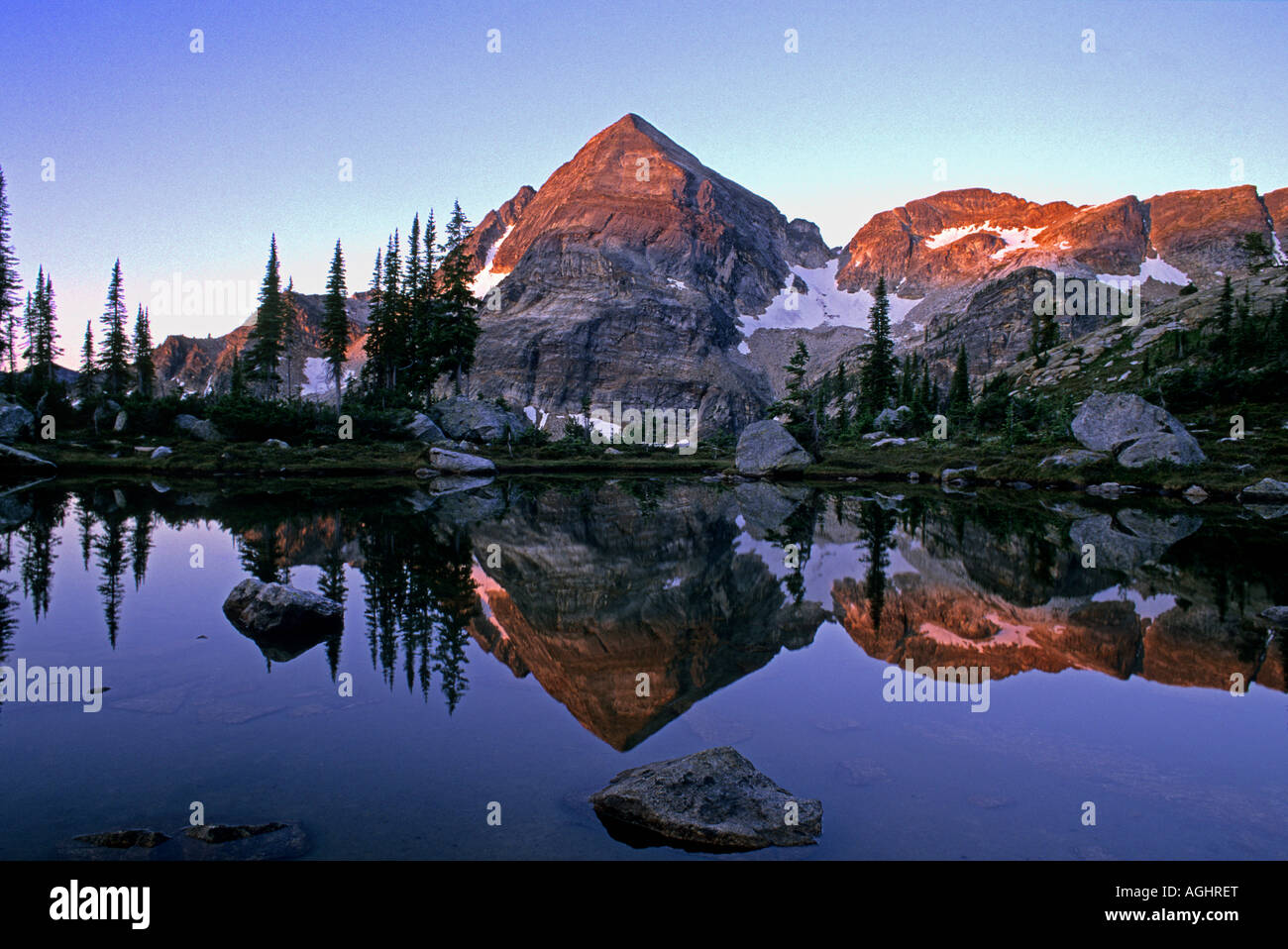 Gwillim Lakes Valhalla Provincial Park British Columbia Canada Stock ...