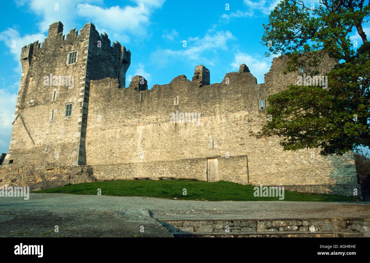 Ross Castle in National Park, Ross Island Peninsula Killarney, County ...