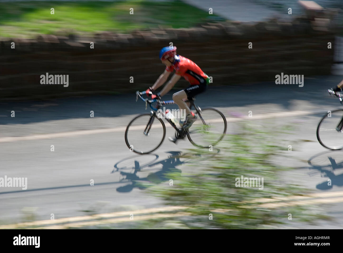 Cyclist athlete bicycle frame hi-res stock photography and images - Alamy