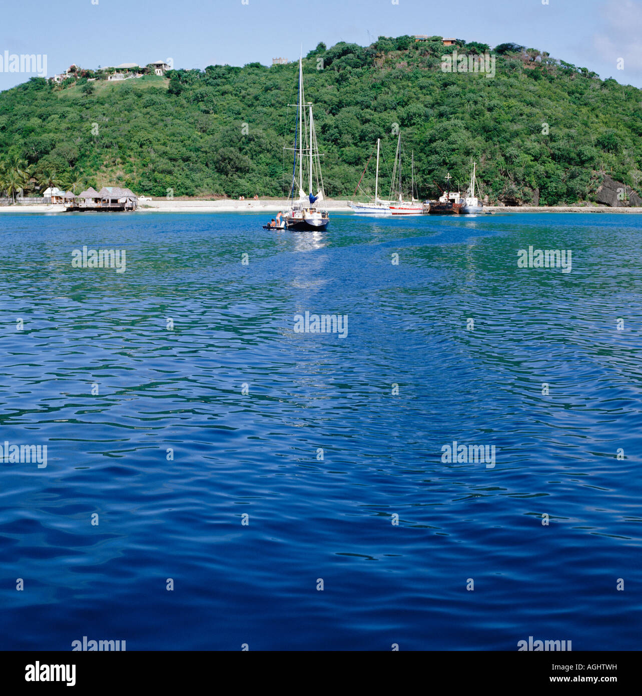 Princess margaret mustique island hi-res stock photography and images ...