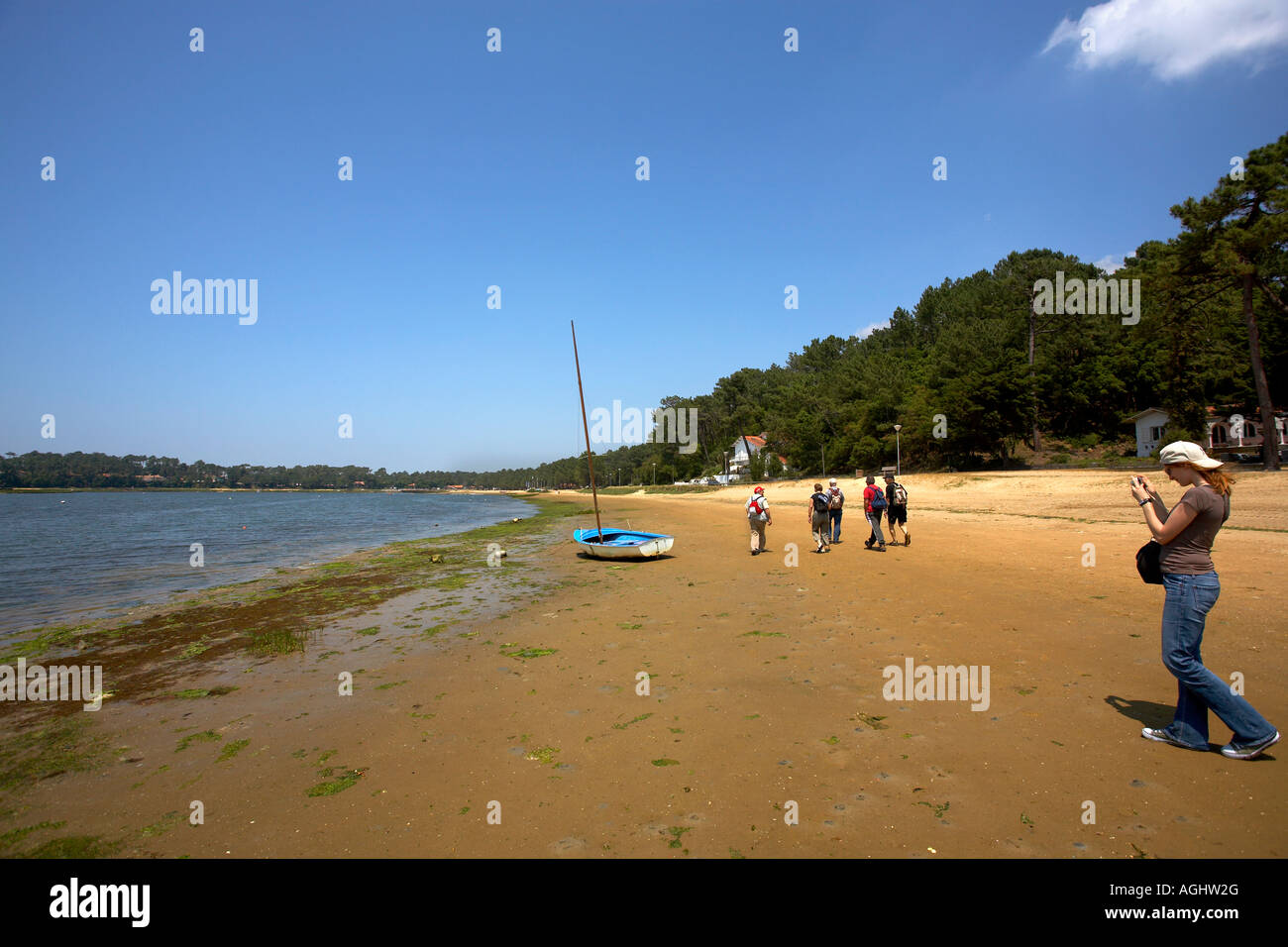 Hossegor lake france hi-res stock photography and images - Alamy
