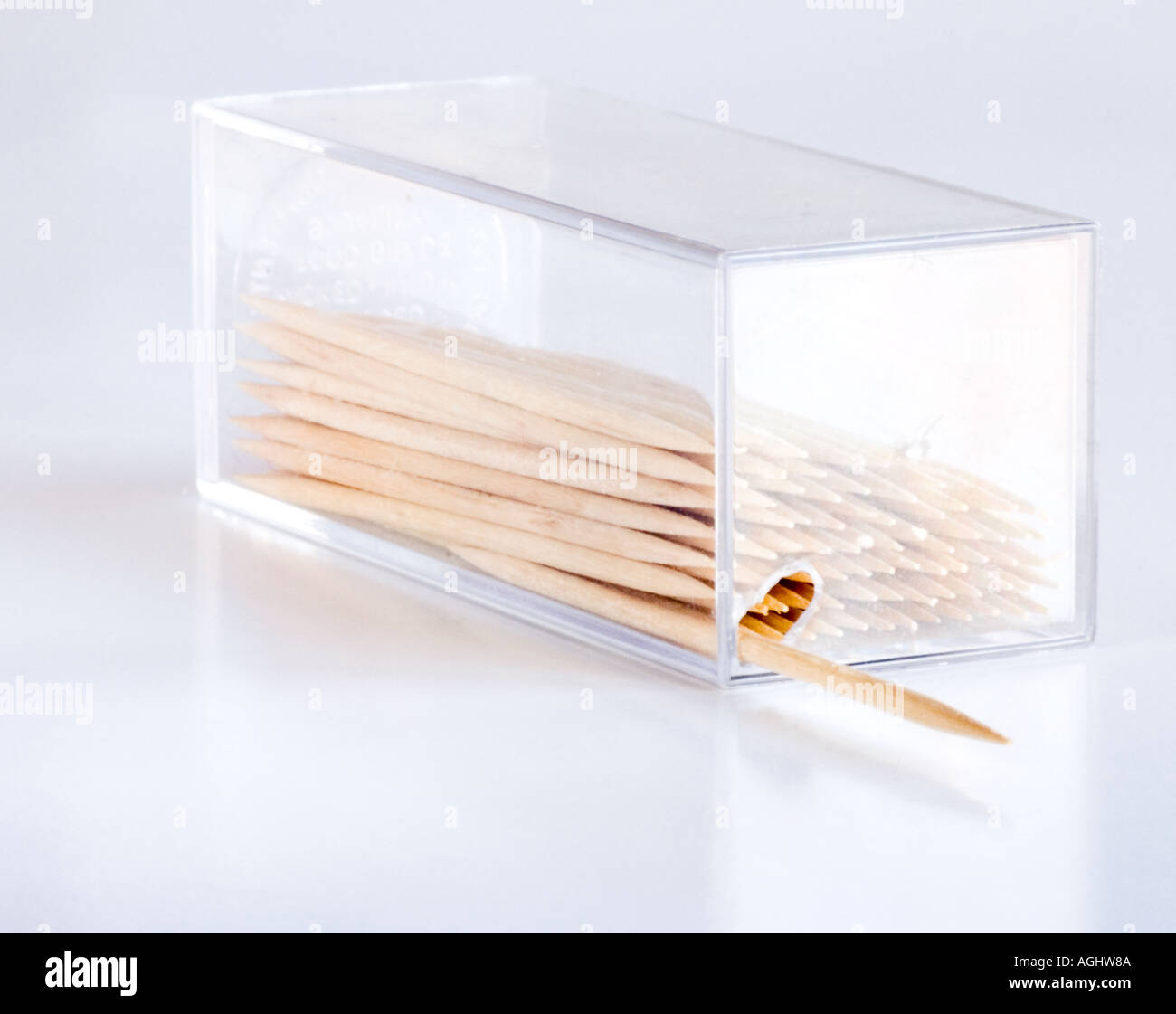 Container full of cocktail sticks Stock Photo - Alamy