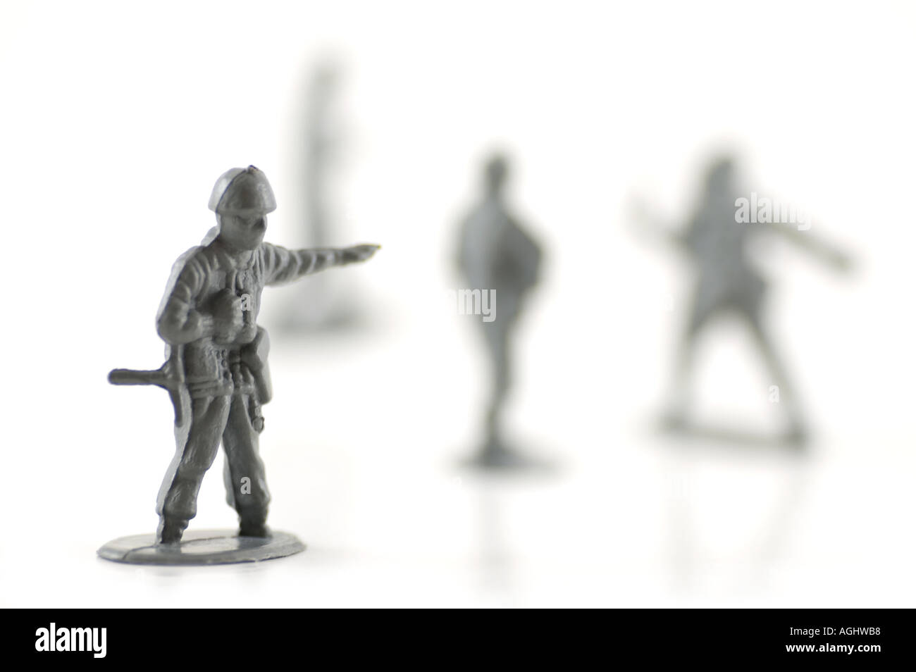 Toy army men in Cut Out Stock Images & Pictures - Alamy