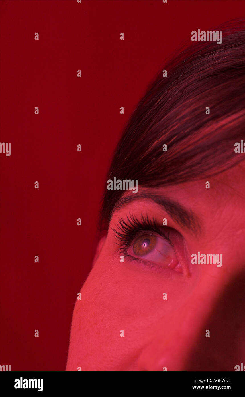 Study in Red Stock Photo - Alamy
