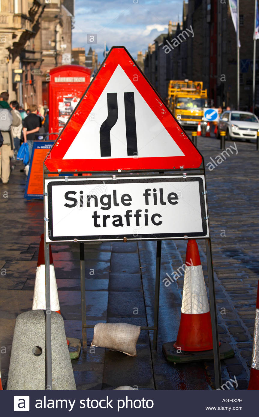Triangle highway code signpost hi-res stock photography and images - Alamy