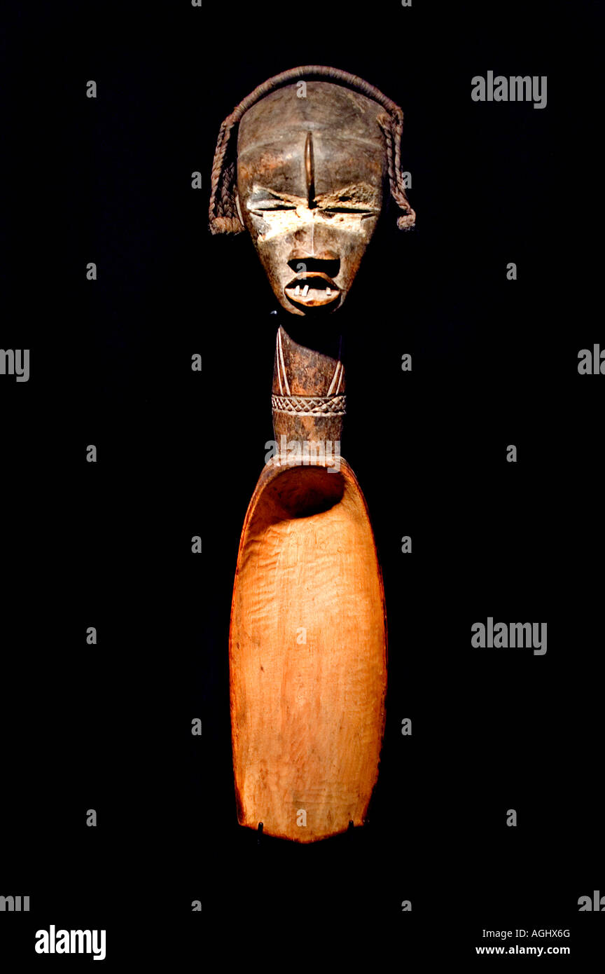 Spoon minatu Liberia Kran 1910 africa african Ceremonial spoon , Kran ...