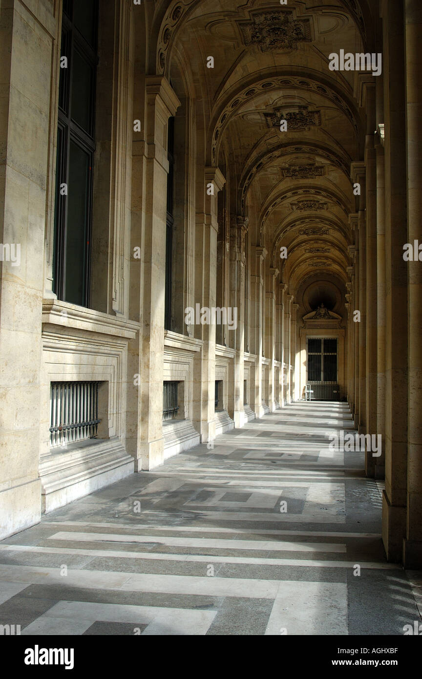 French Renaissance styled Palais du Louvre Paris France Stock Photo - Alamy
