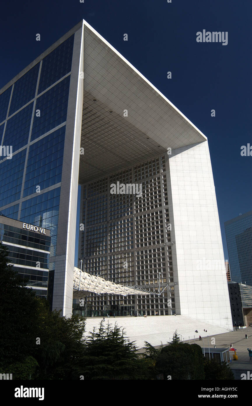 Arc de la Defence, Paris France Stock Photo - Alamy