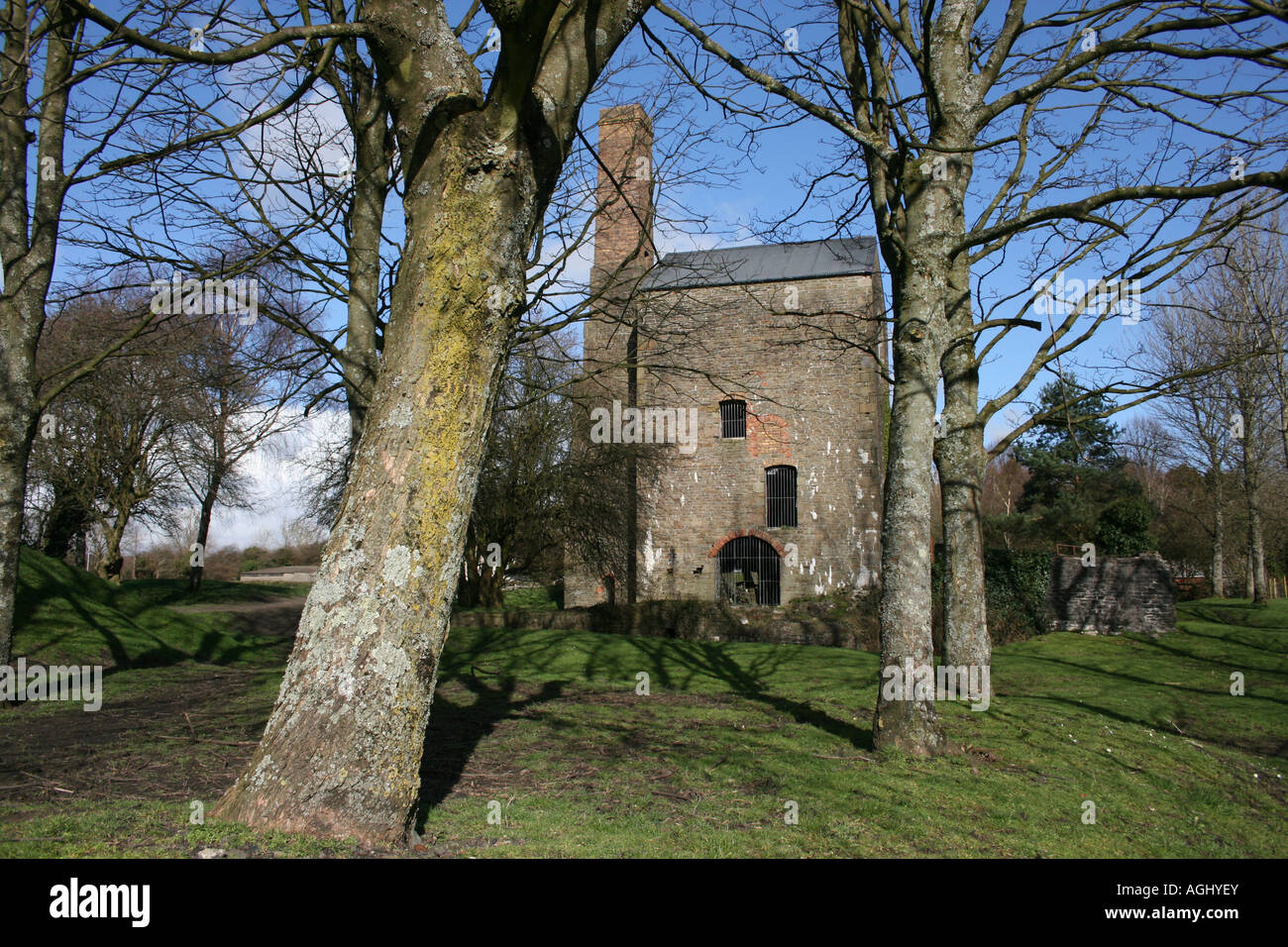 Scott's Pit Engine House 3 Stock Photo - Alamy