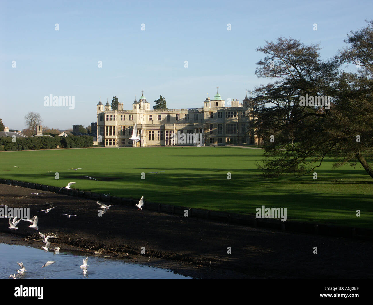 Audley End House the historic property owned by English Heritage near ...