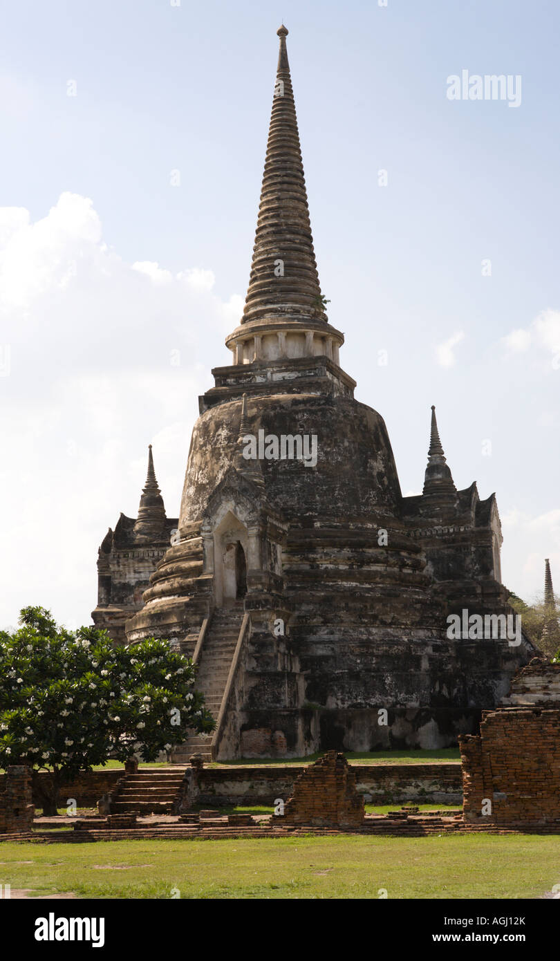 Chedi, Ayutthaya historical park Stock Photo - Alamy