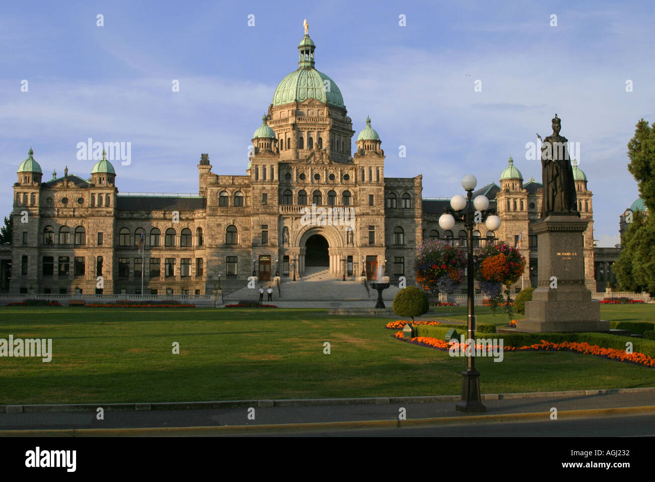 Government Parliament Building Victoria, Vancouver Island, Canada Stock ...