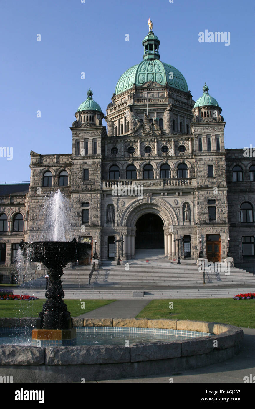 Government building, Victoria, Vancouver Island Stock Photo - Alamy