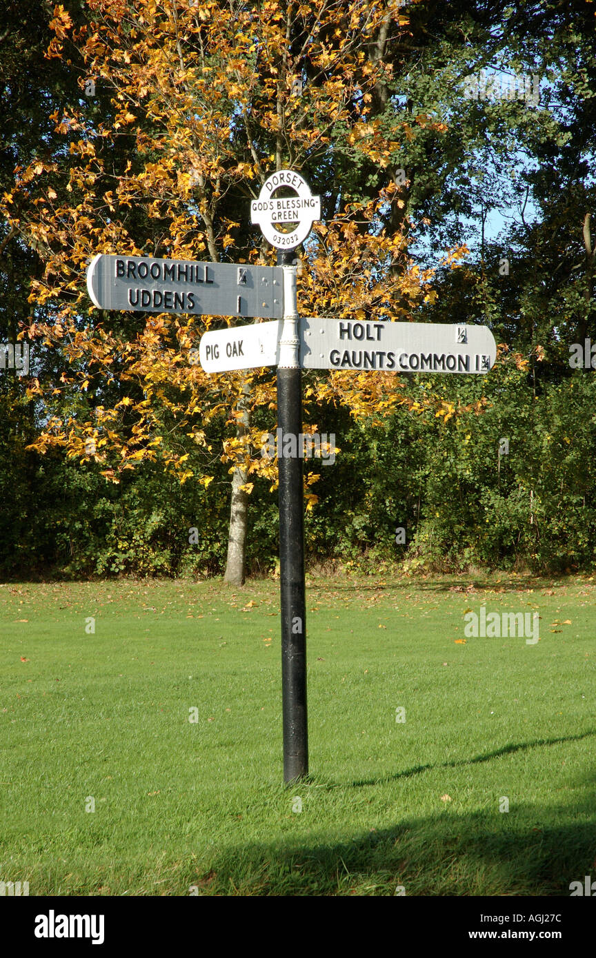 Road Signpost Stock Photo - Alamy