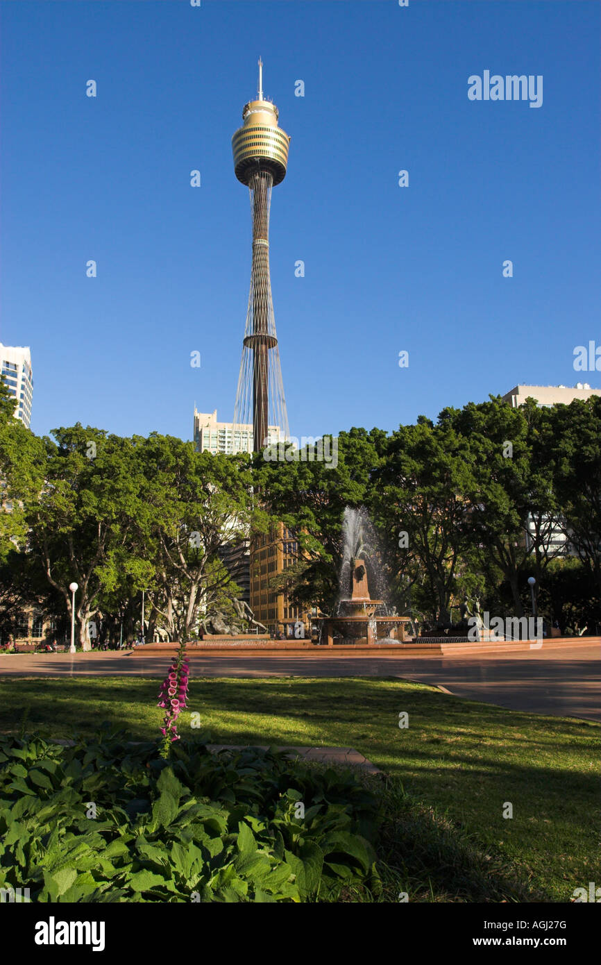Scenes around Sydney Centrepoint Tower Stock Photo - Alamy