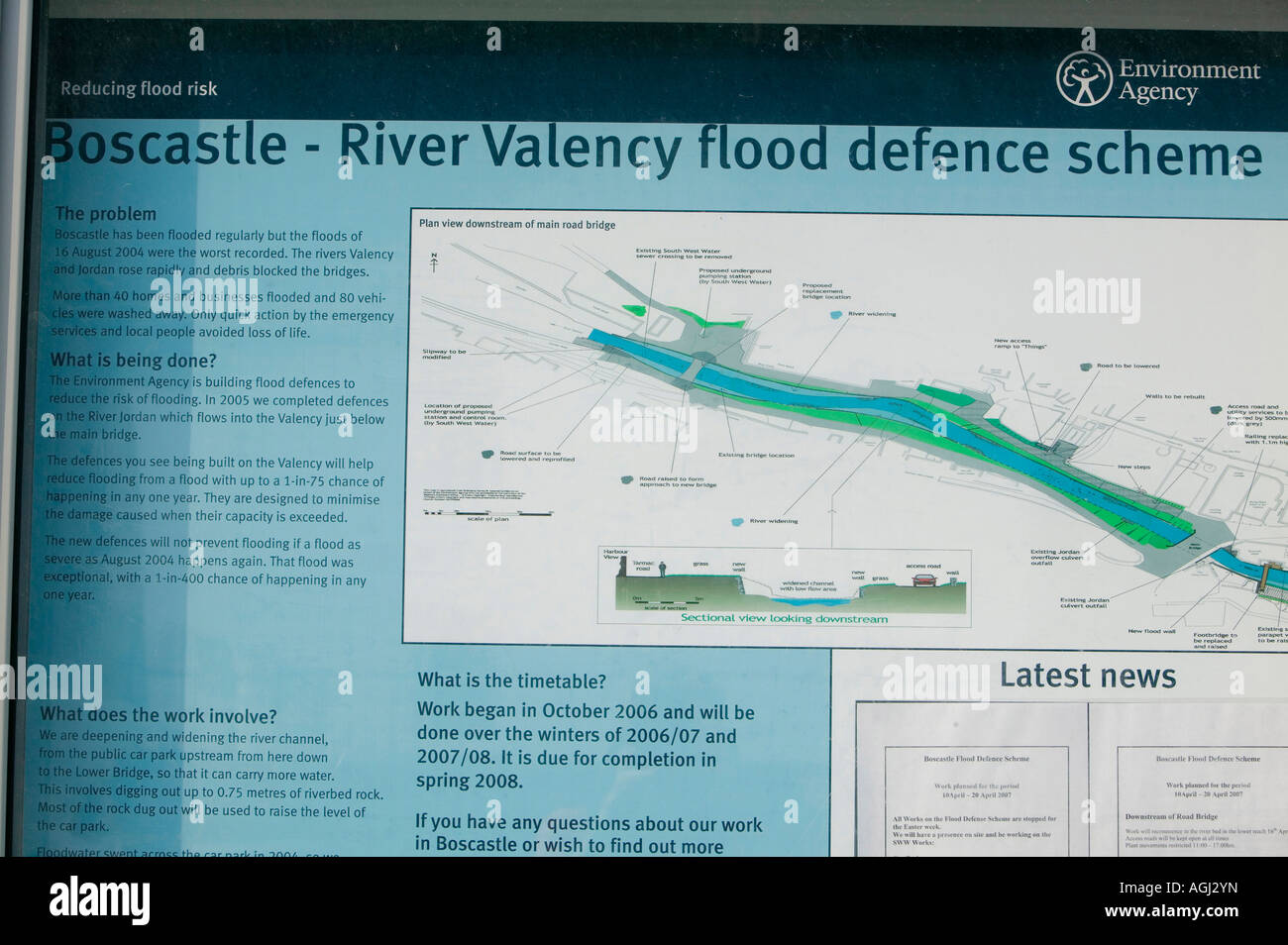 Flood defence scheme uk hi-res stock photography and images - Alamy
