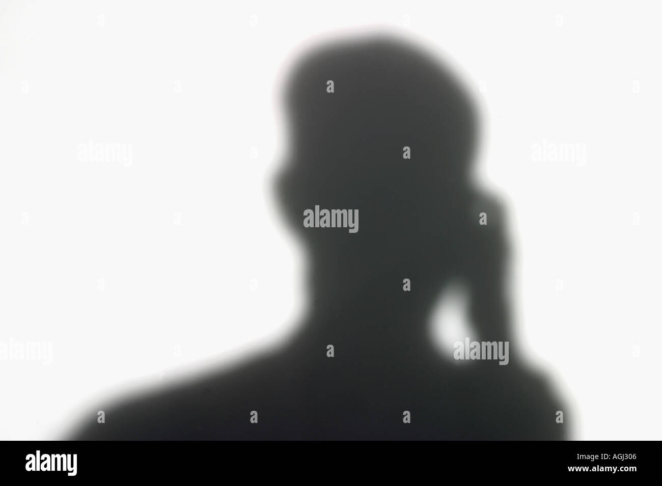 Male phone silhouette hi-res stock photography and images - Alamy