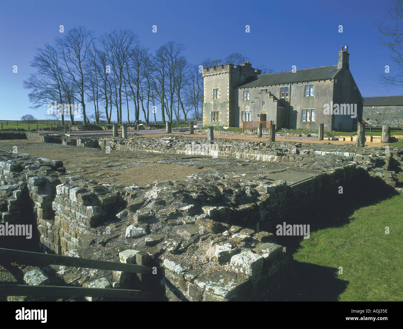 Hadrians wall near gilsland hi-res stock photography and images - Alamy