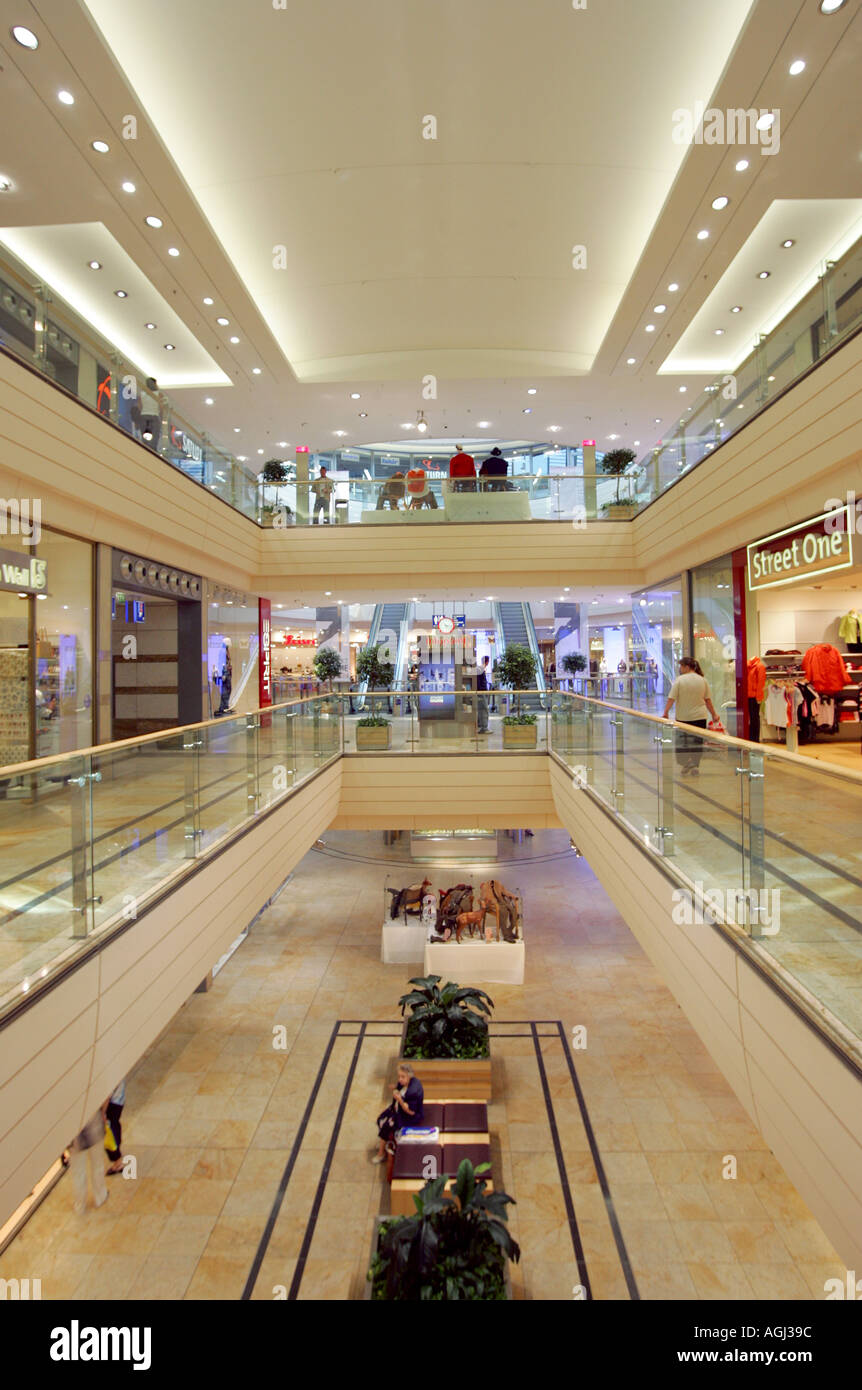 Shopping centre Dresden Germany Stock Photo - Alamy