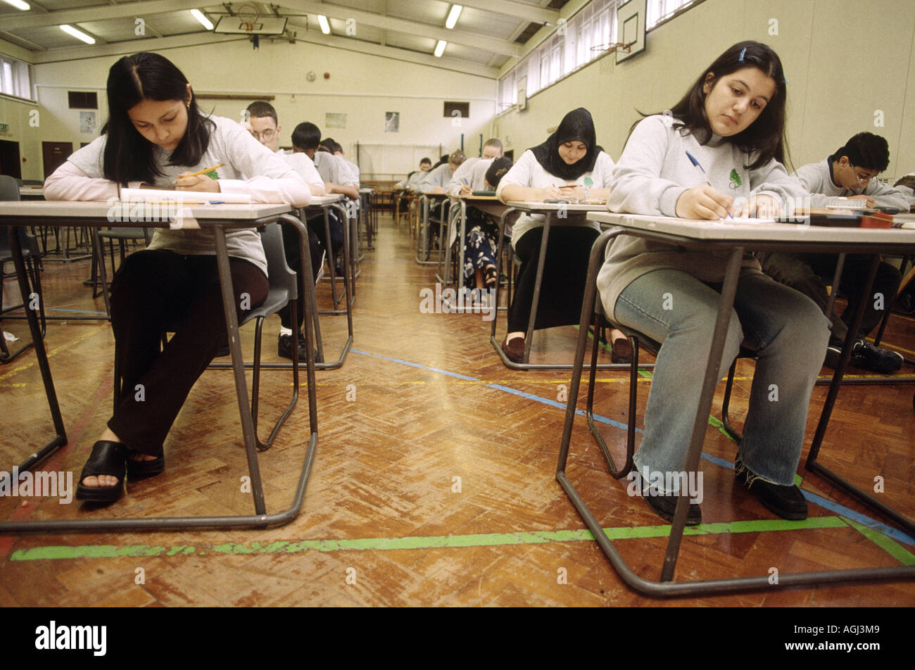 O level exams Stock Photo - Alamy