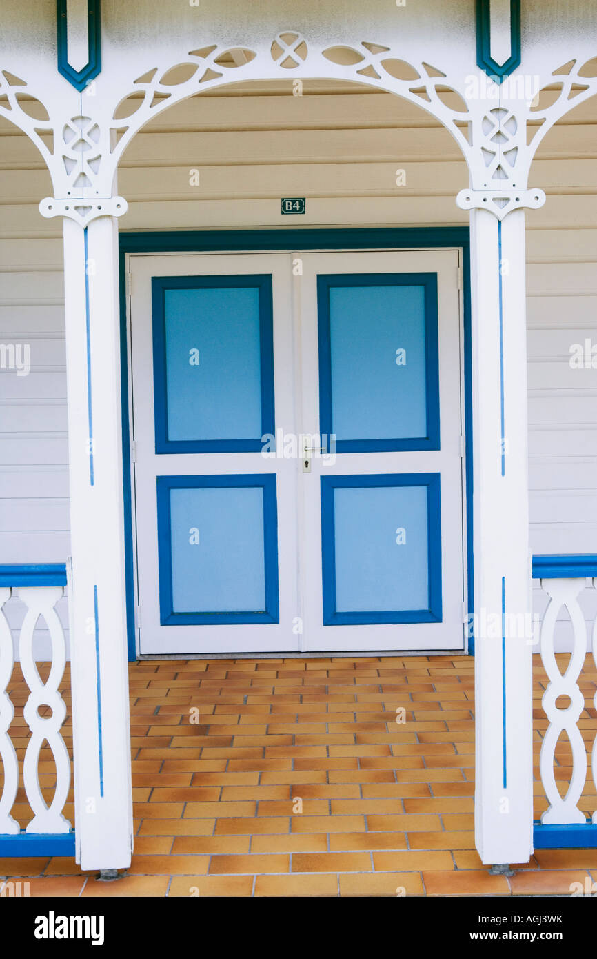 Closed door of a house Stock Photo - Alamy