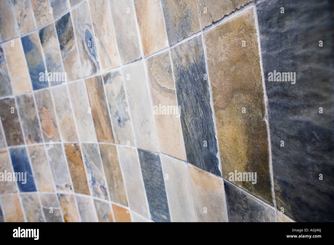 Close-up of tiles on a wall Stock Photo - Alamy